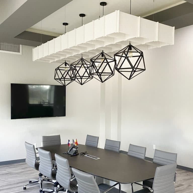 Truss Felt Ceiling Baffle - Acoustic Panels and Sound Masking | MPS