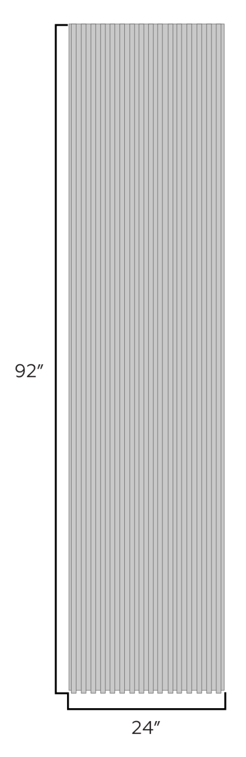 Fin Felt Acoustic Wall Panel - Acoustic Panels and Sound Masking | MPS