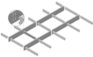 Frame Acoustic Felt Ceiling Baffle System - | MPS Acoustics